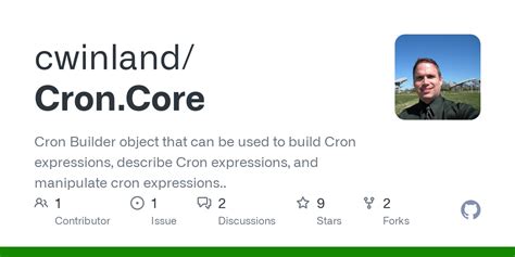 Github Cwinlandcroncore Cron Builder Object That Can Be Used To