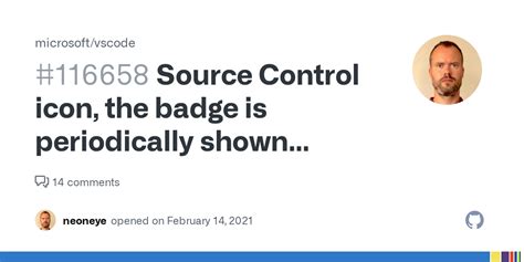 Source Control Icon The Badge Is Periodically Shown Briefly · Issue