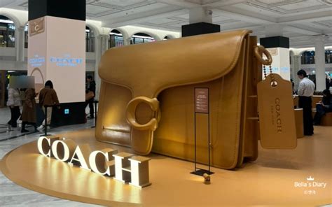 [25년 2월 신세계 강남 팝업] 코치 태비샵 팝업 스토어 후기 태비백 착용샷 네이버 블로그