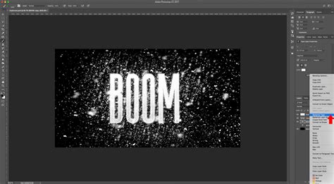 Exploding Text In Photoshop Design Bundles