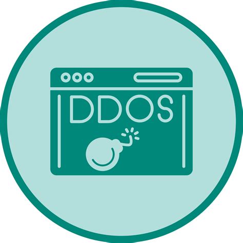 Ddos Attack Vector Icon 20729894 Vector Art At Vecteezy