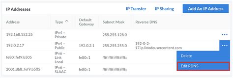 Configure RDNS Reverse DNS On A Compute Instance