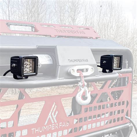Ranger Dual 3 Led Work Light Kit Thumper Fab