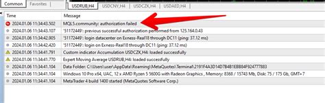 Mql 5 Community Authorization Failed On Meta Trader