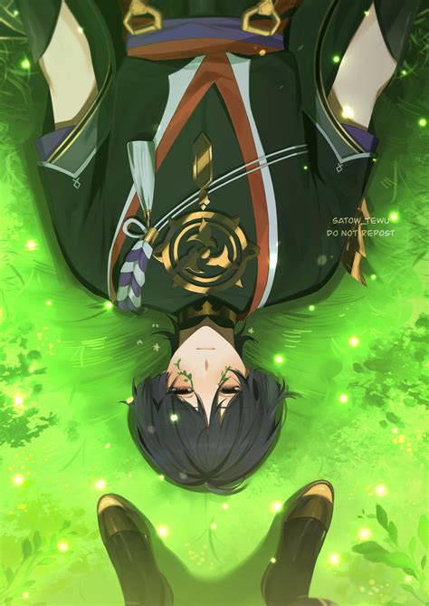 Aether And Scaramouche Genshin Impact Drawn By Satow Tewu Danbooru