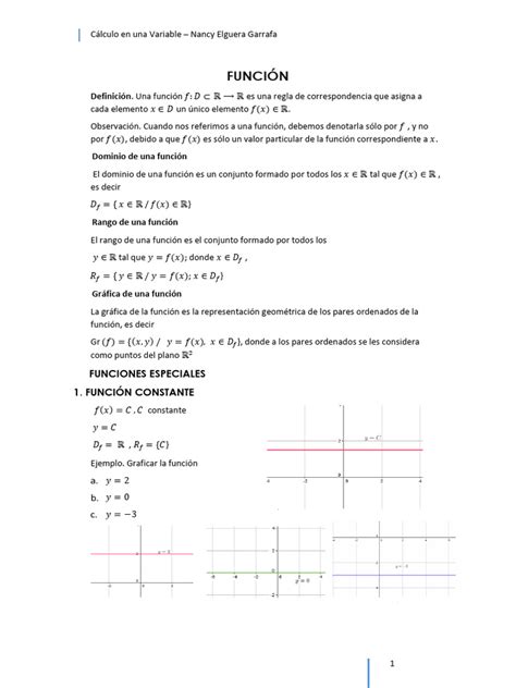 Calculo En Una Variable Pdf Función Matemáticas Matemática Elemental