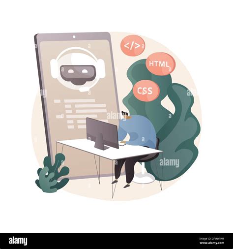 Chatbot App Development Abstract Concept Vector Illustration Stock Vector Image And Art Alamy