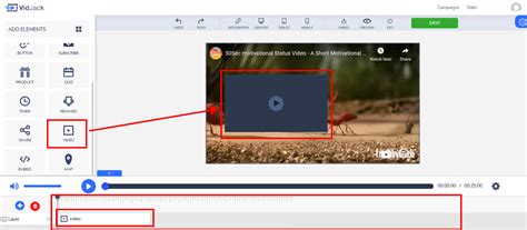 how to add and edit a video element to your video vidjack