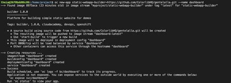 Step By Step Guide Deploying A Static Web Application In Openshift