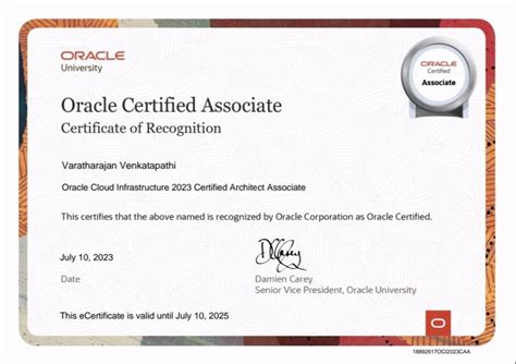 v varatharajan on linkedin oraclecloudinfrastructure oracle cloud