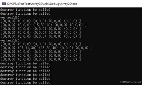 C高维数组 Csdn博客