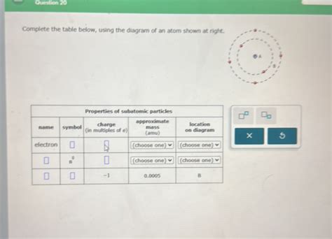Question 20 Complete the table below using | StudyX