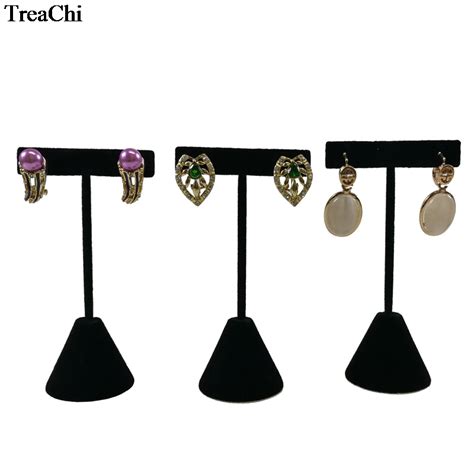 Grote Verkoop 3pcs Black Velvet Sieraden Display R Vicedeal