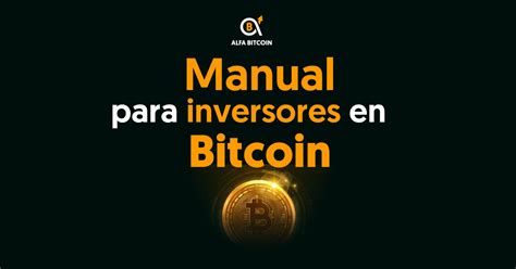 Manual Para Invertir En Bitcoin Ebook Gratis