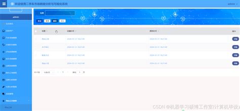 （计算机毕设选题推荐）基于大数据技术的二手车数据分析与研究 关于二手车的计算机毕业设计选题 csdn博客