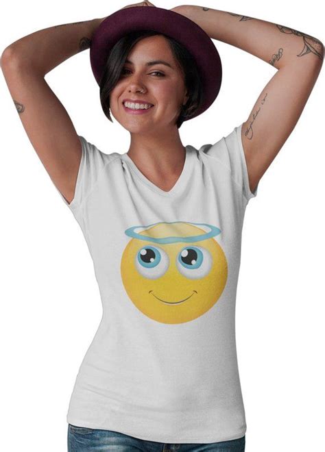 Printable Angel Emoji Iron On Transfer Emoji Shirt Emoji T Shirt