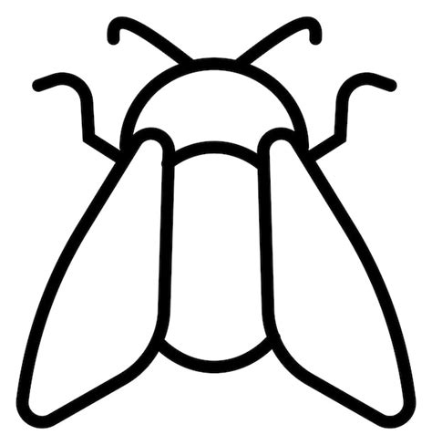 Premium Vector Honeybee Linear Icon Bumblebee Symbol Insect Drawing