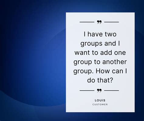 Community Blog Post You Asked How Do I Created Nested Groups