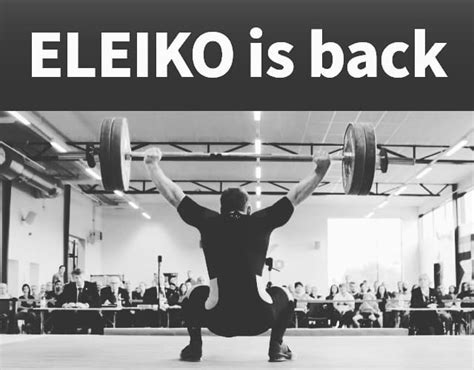 플러그피트니스 엘리코 제품 입고 엘리코 일러이코 Eleiko 역도봉 역도바벨 역도원판 Facebook