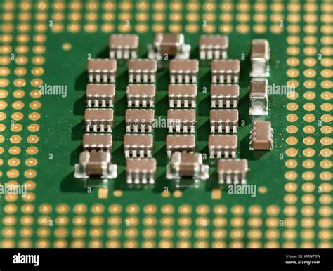 Microprocessor Chip High Resolution Photo Stock Photo Alamy