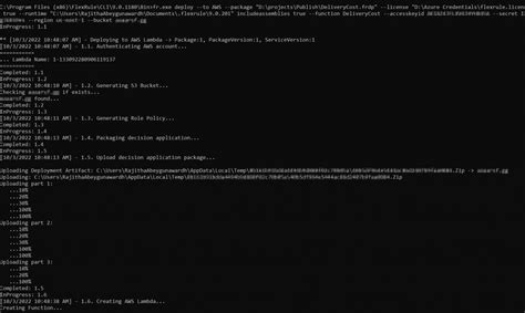deploy your models to aws functions through cli flexrule resource hub