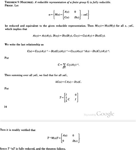 Matrix Computation Proof Of Maschkes Theorem Rmath