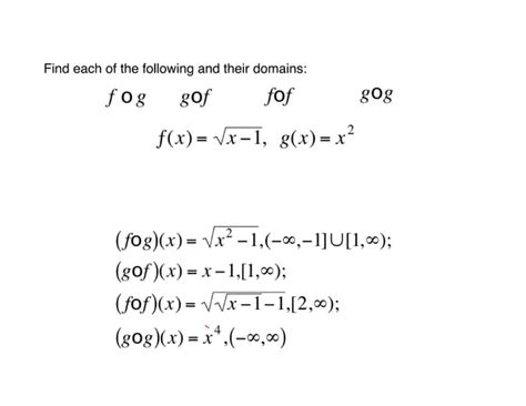 Jan 7 Composite Functions And Domain Ppt