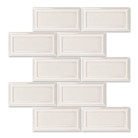Glass White Subway Tile 12 X 24 White Subway Tile Mixed Material
