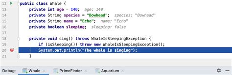 Debug Tool Window IntelliJ IDEA