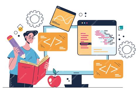 Programa De Código De Software Código De Desenvolvedor De Negócios Web