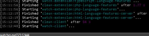 Yarn Watch Hangs Issue Microsoft Vscode GitHub