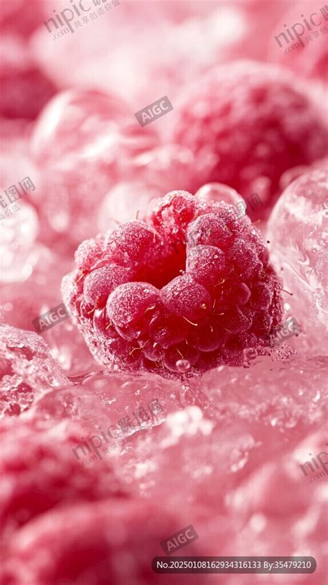 Ai创作图唯美红果实 树莓鲜果 唯美水果 Tif水果高清 高清樱桃果肉 红树莓详情 唯美红果 唯美果实 高清树莓 鲜果高清背景 果肉高清图