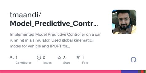 GitHub Tmaandi Model Predictive Control Project Implemented Model Predictive Controller On A