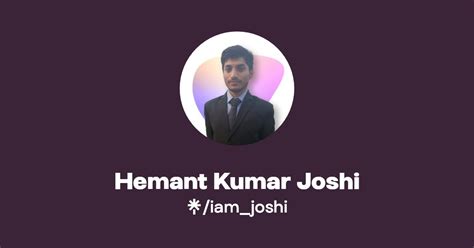 Hemant Kumar Joshi Linktree