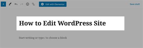 keystone solutions how to edit wordpress site using the block editor