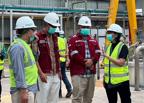 Factory Visit Of The Itb Rector To Pt Katalis Sinergi Indonesia
