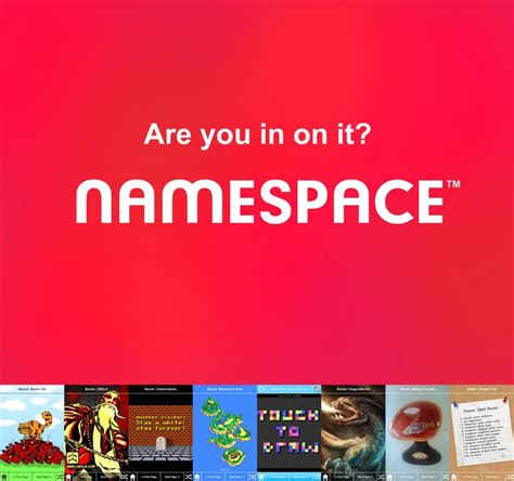 Namespace Is An Awesome Kickstarter For A Unique App Where You Can Feature Your Own Images In A