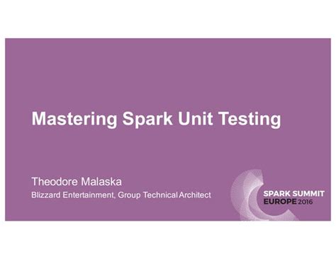 Spark Summit Eu Talk By Ted Malaska Pdf