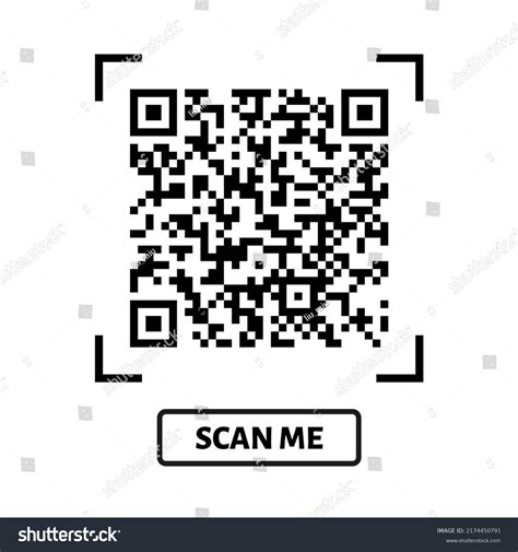 Scan Me Qr Code Design Qr Stock Vector Royalty Free Shutterstock