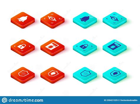 Set Shield Voice Recognition User Protection Fingerprint With Lock Eye Scan And Motion Sensor