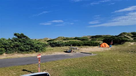 Ocracoke Campground National Park Map Cape Hatteras National Seashore