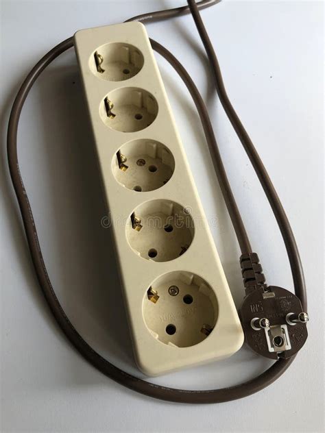 Display Electrical Socket On White Background Stock Image Image Of Wood Ceiling 330659011