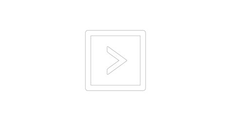 Right Square Outlined React Icon Svg