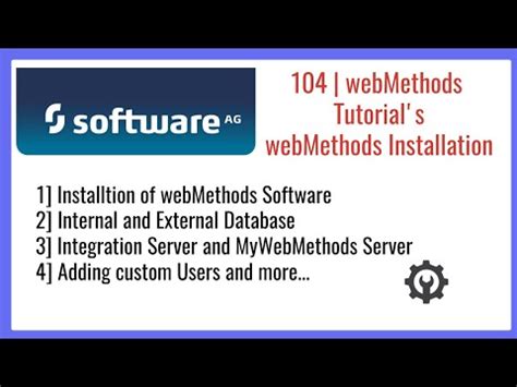 WebMethods Session WebMethods Installation YouTube