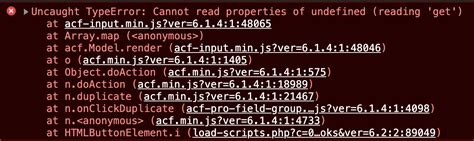 Duplicating A Duplicated Flexible Content Layout Throws A Js Error