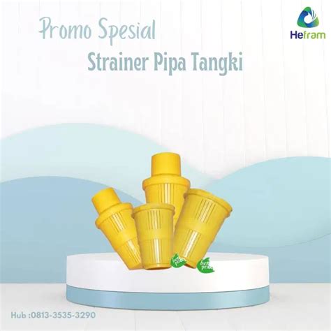 Saringan Pipa — Strainer Pipa Strainer Tangki 1 Inc Rianaquar Medium