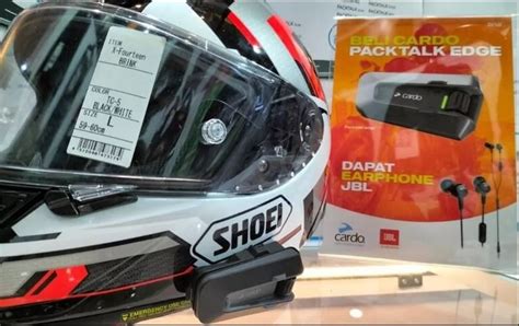 Deride Jual Intercom Cardo Harga Terjangkau Fitur Mumpuni