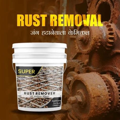 Tmt Bar Rust Remover At ₹ 145litre Rust Removers In Jamshedpur Id