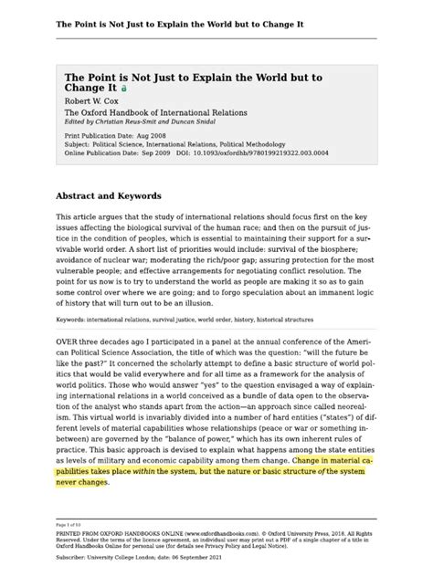 Cox Pdf