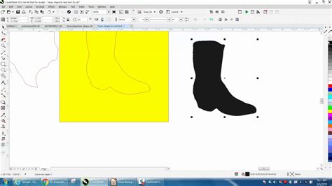 Corel Draw Tips Tricks Shape In A Shape And Remove Some Parts YouTube